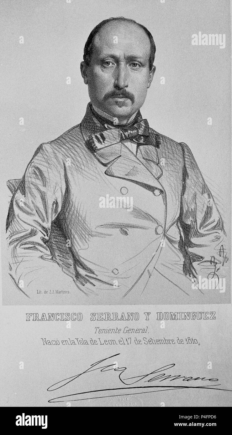 Francisco serrano y dominguez Black and White Stock Photos & Images - Alamy