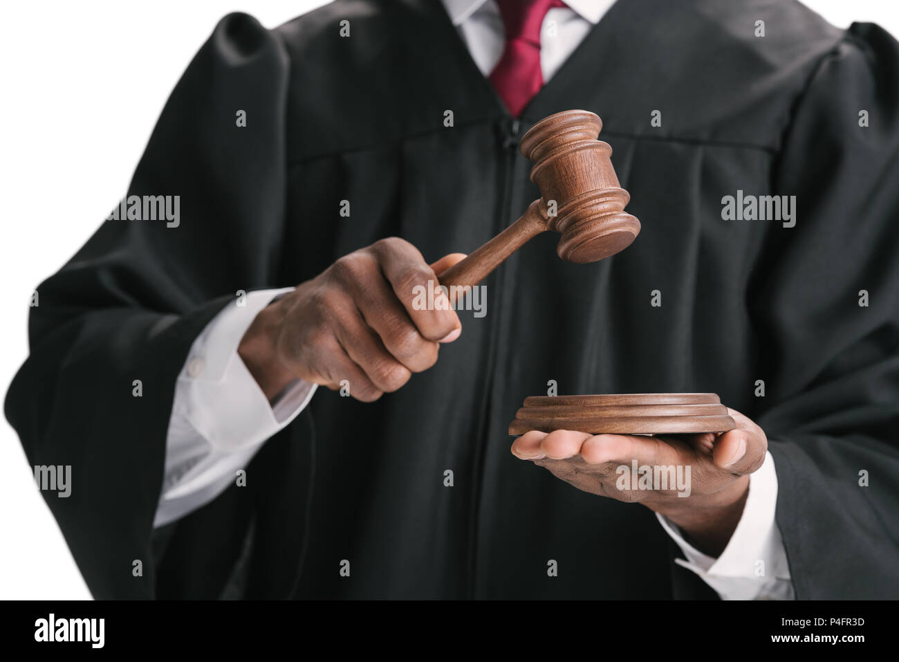 African american judge hi-res stock photography and images - Alamy