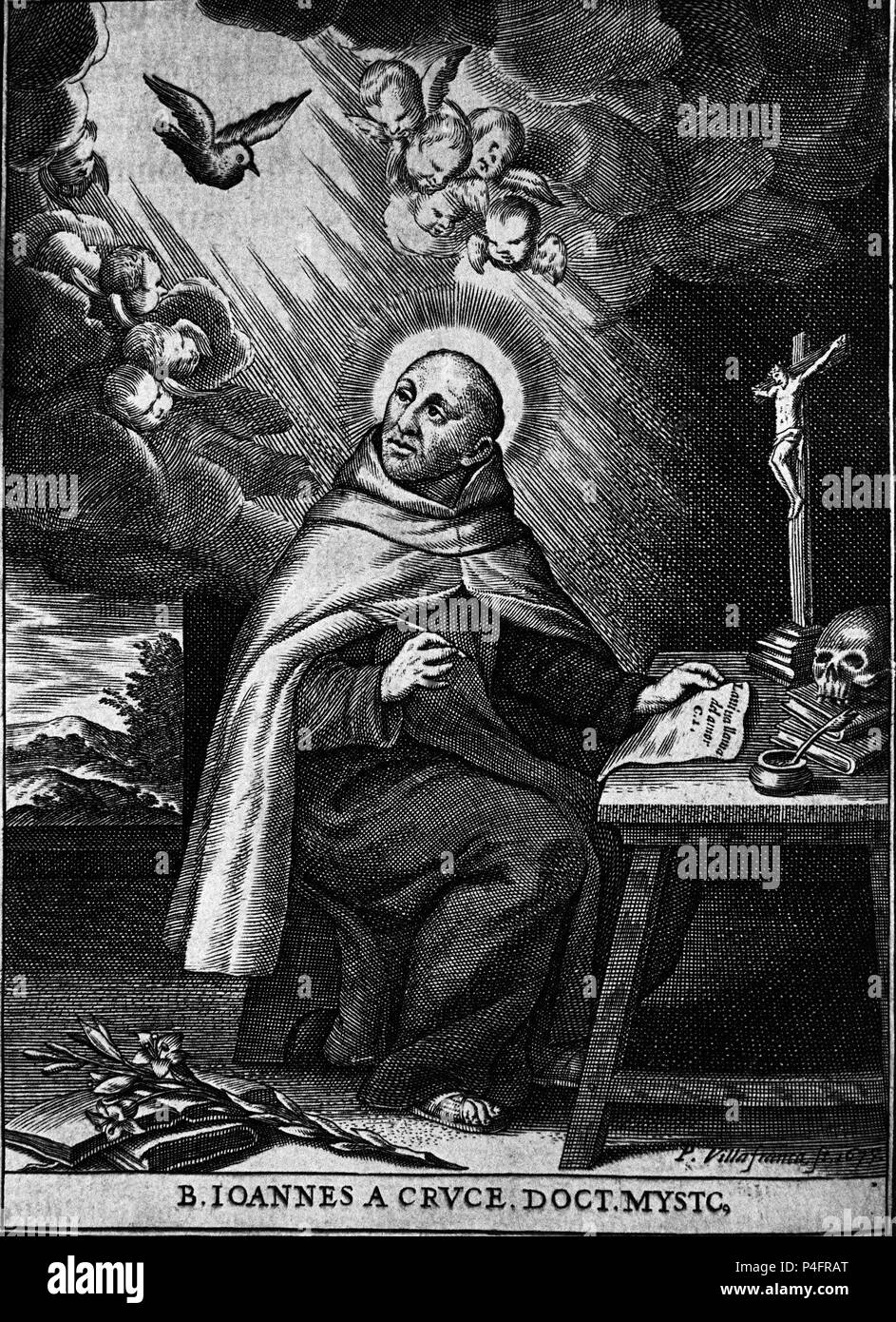 Juan de la cruz grabado Black and White Stock Photos & Images - Alamy