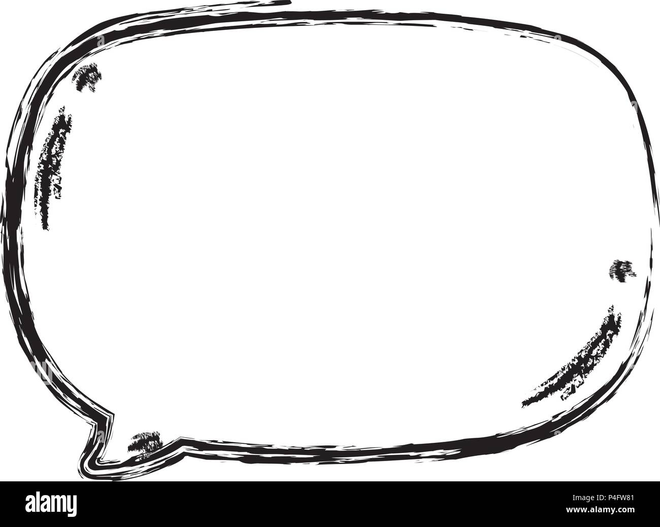 grunge chat bubble notes text message Stock Vector Image & Art - Alamy