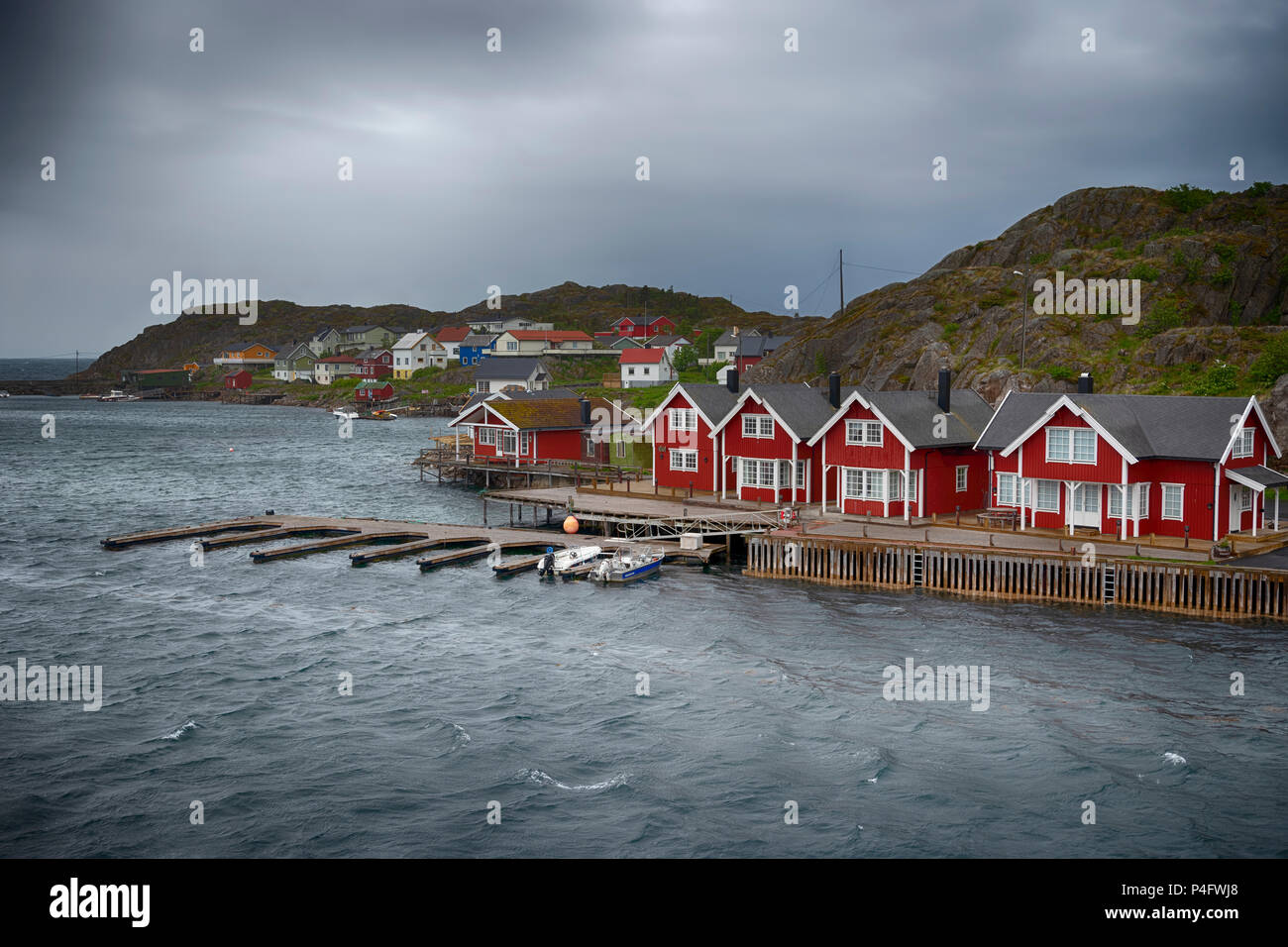 The island community of Skrova, Lofoten Islands, Norway Stock Photo - Alamy