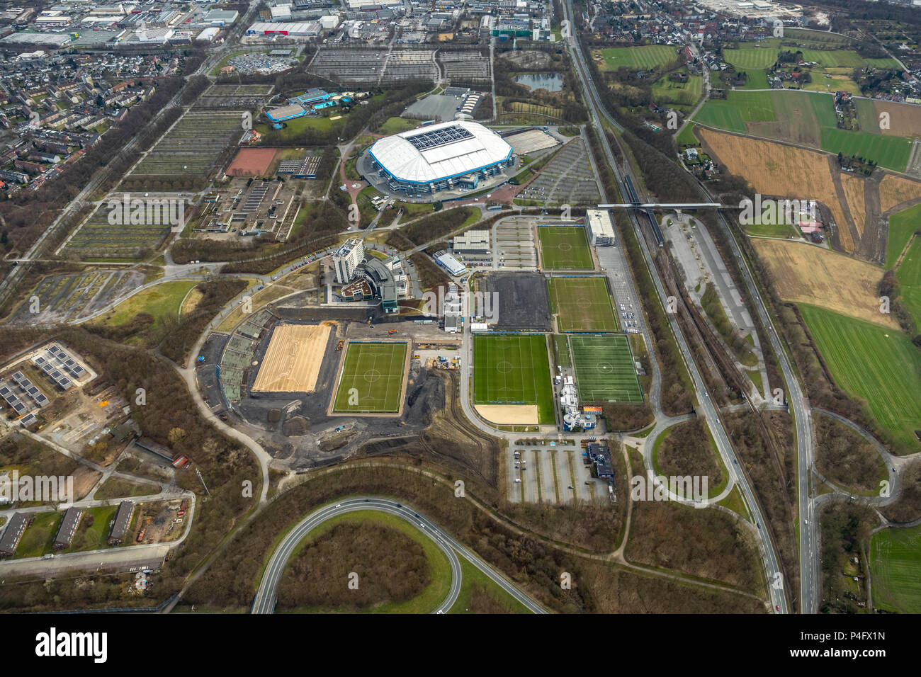 Arena aufschalke stadion hi-res stock photography and images - Alamy