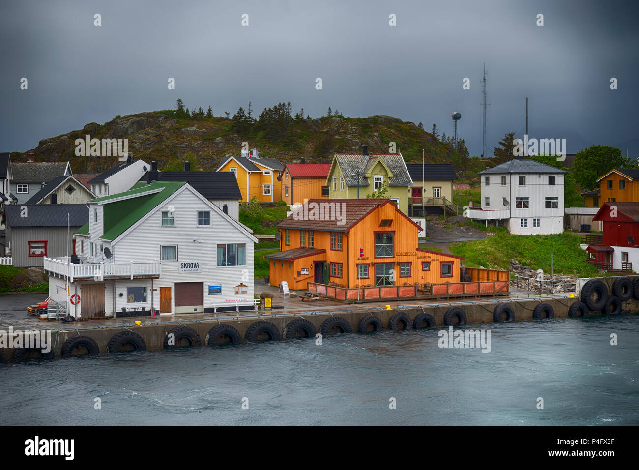 The island community of Skrova, Lofoten Islands, Norway Stock Photo - Alamy