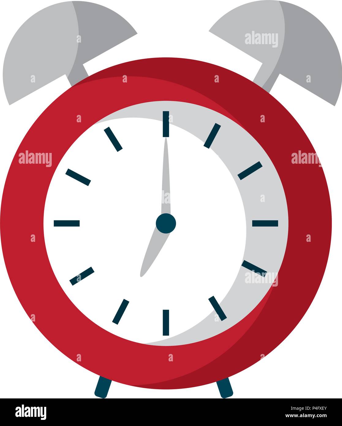 alarm circle clock design object Stock Vector Image & Art - Alamy