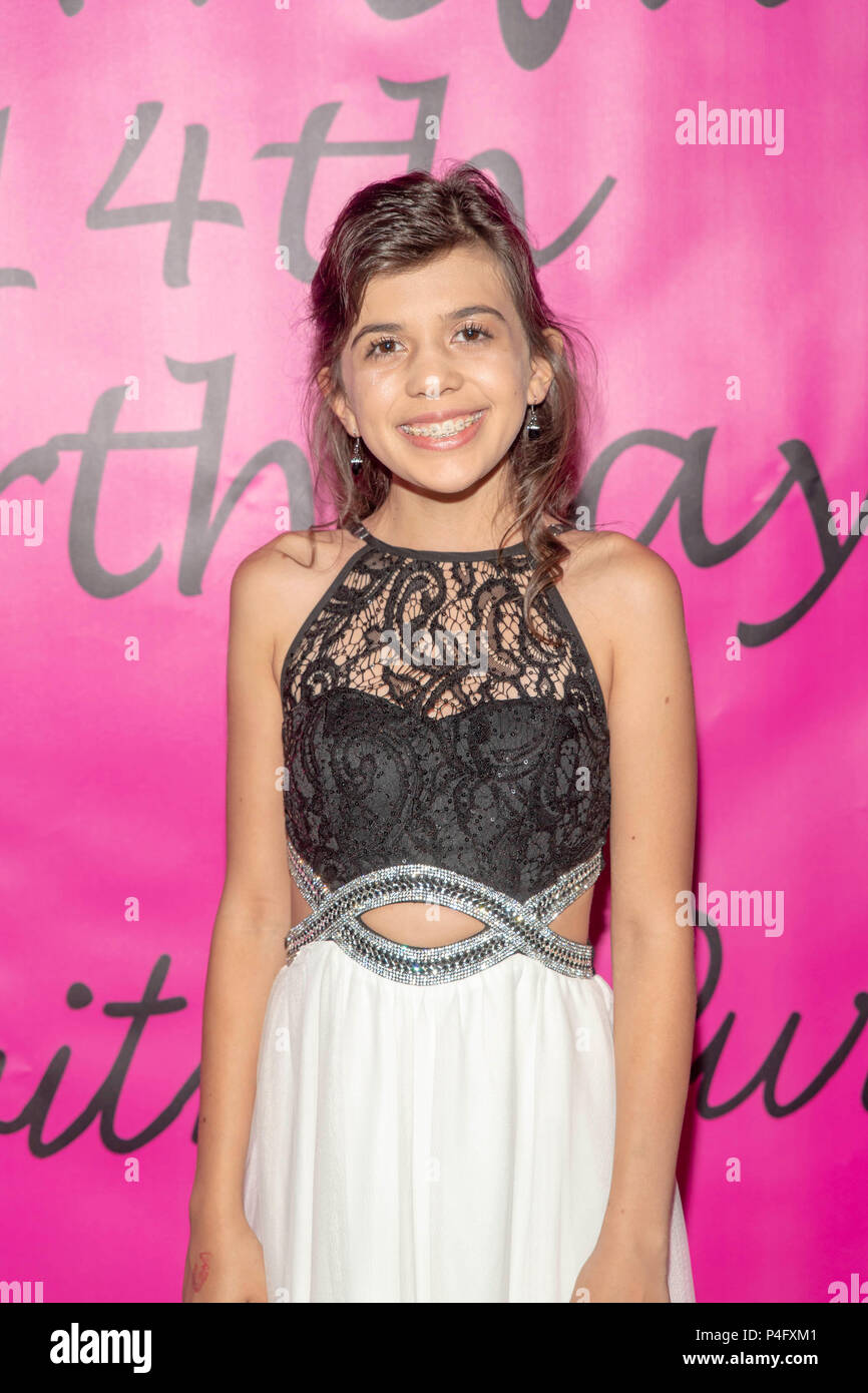 Emma Loewen attends Jillian Estell's Red Carpet Birthday Party With A ...