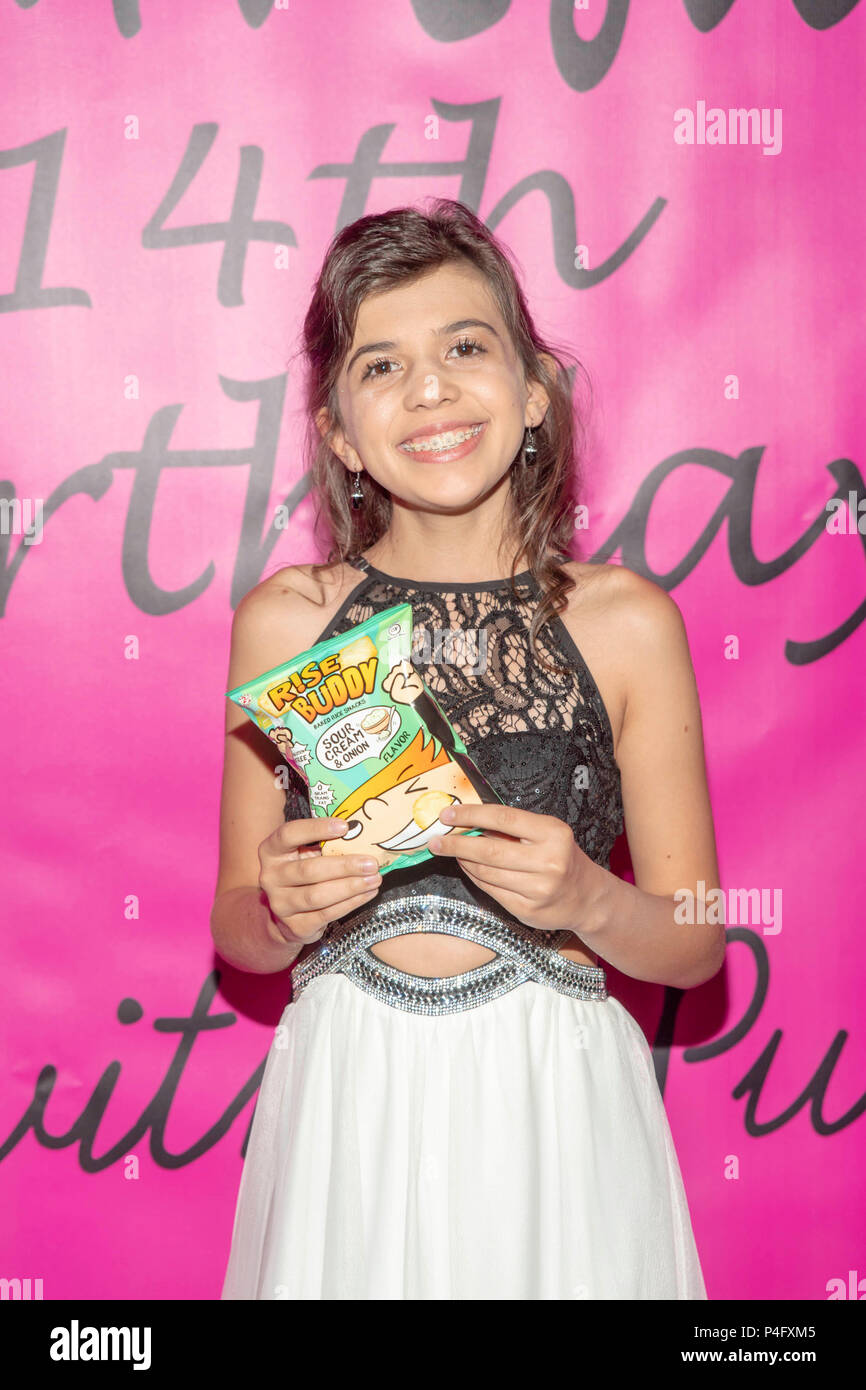 Emma Loewen attends Jillian Estell's Red Carpet Birthday Party With A ...