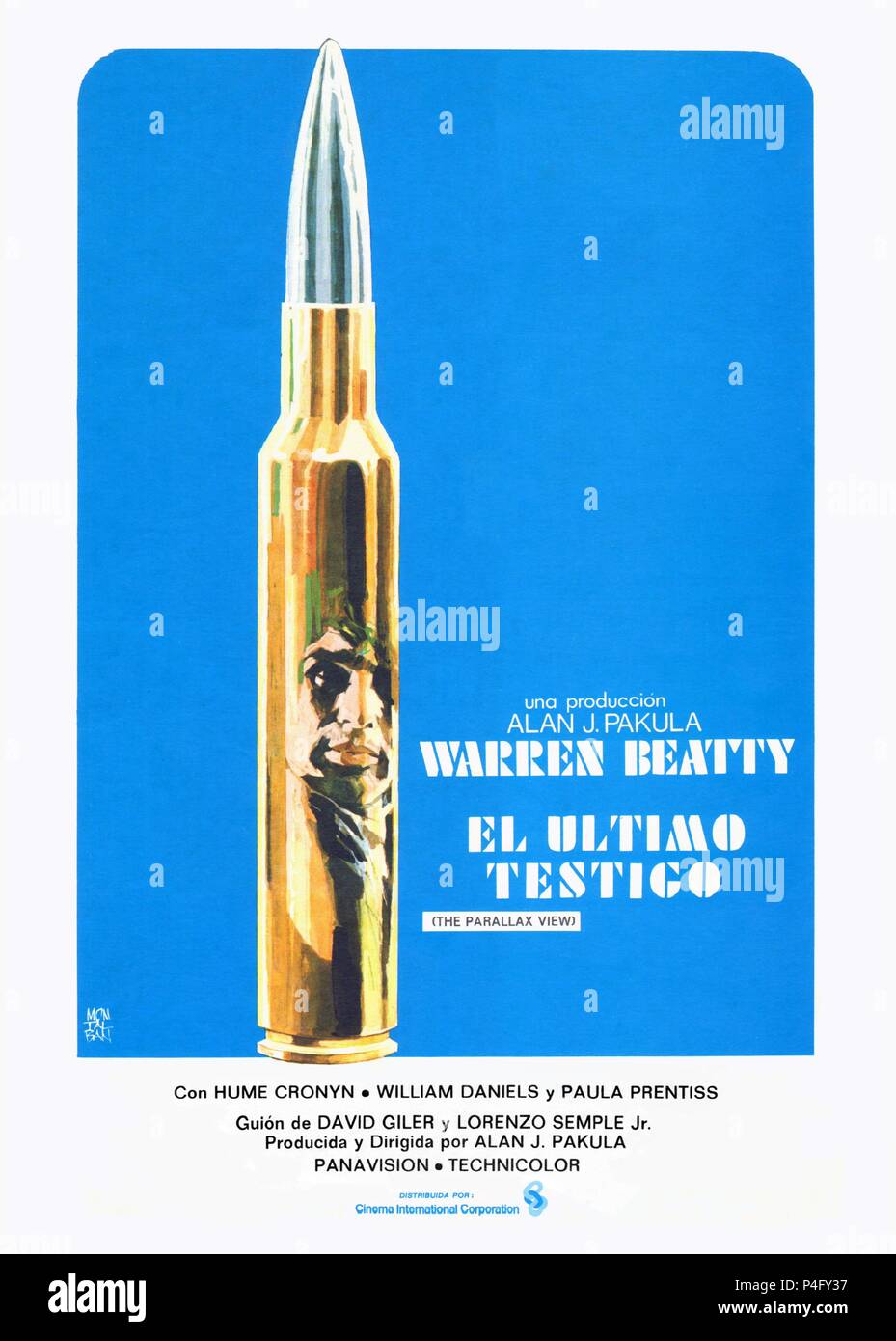 Original Film Title: THE PARALLAX VIEW. English Title: THE PARALLAX ...