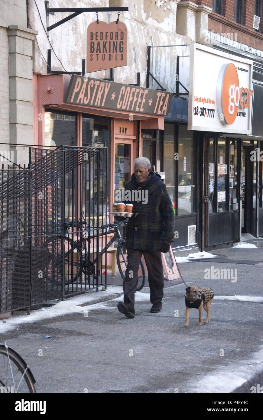 Morgan freeman 2014 hi-res stock photography and images - Alamy