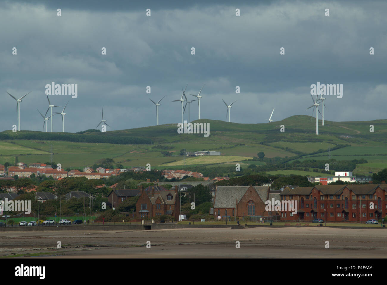 Ardrossan Wind Farm High Resolution Stock Photography and Images - Alamy