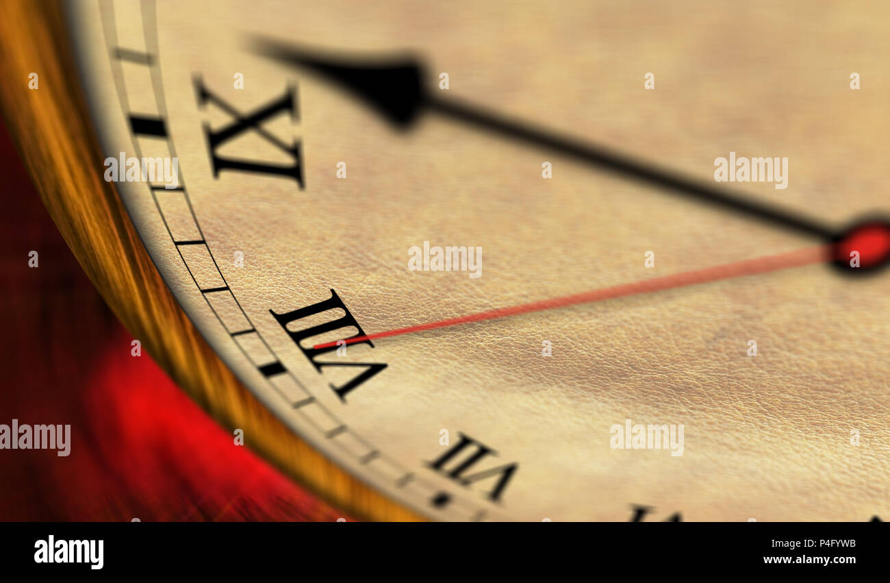 Retro clock face hi-res stock photography and images - Alamy