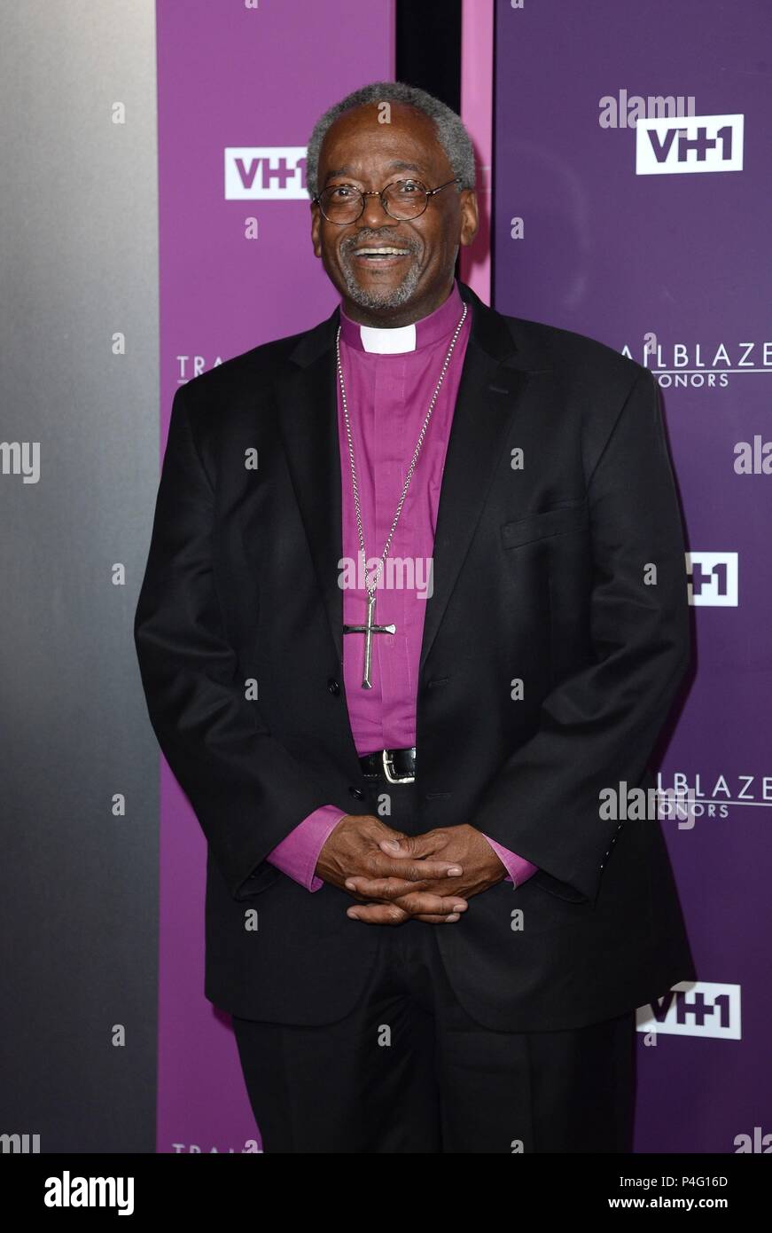 New York, NY, USA. 21st June, 2018. Bishop Michael Curry at arrivals ...