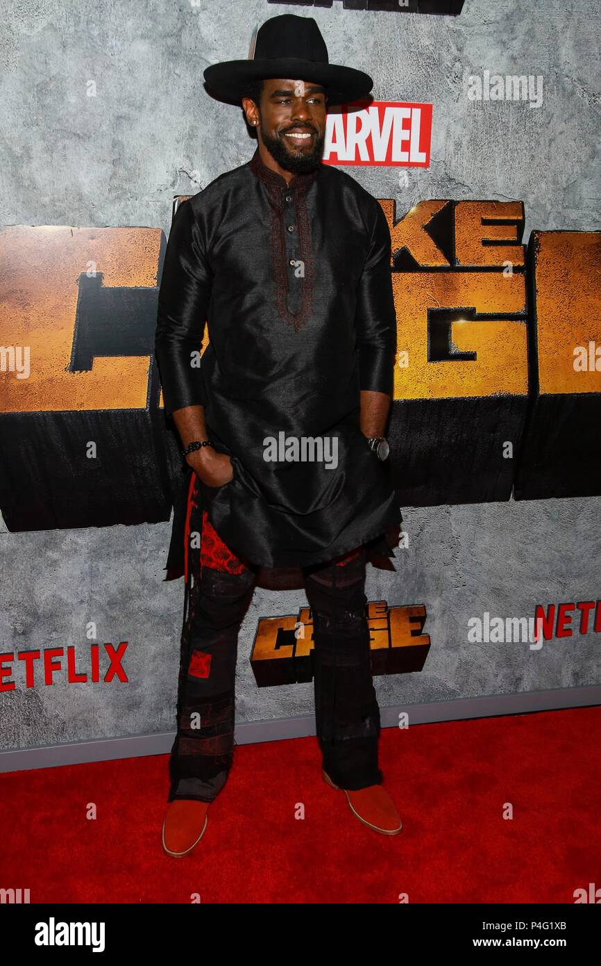 Mustafa Shakir at arrivals for Marvel's LUKE CAGE Season Two Premiere ...