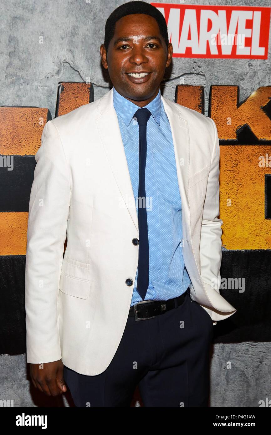 New York, NY, USA. 21st June, 2018. Royce Johnson at arrivals for ...