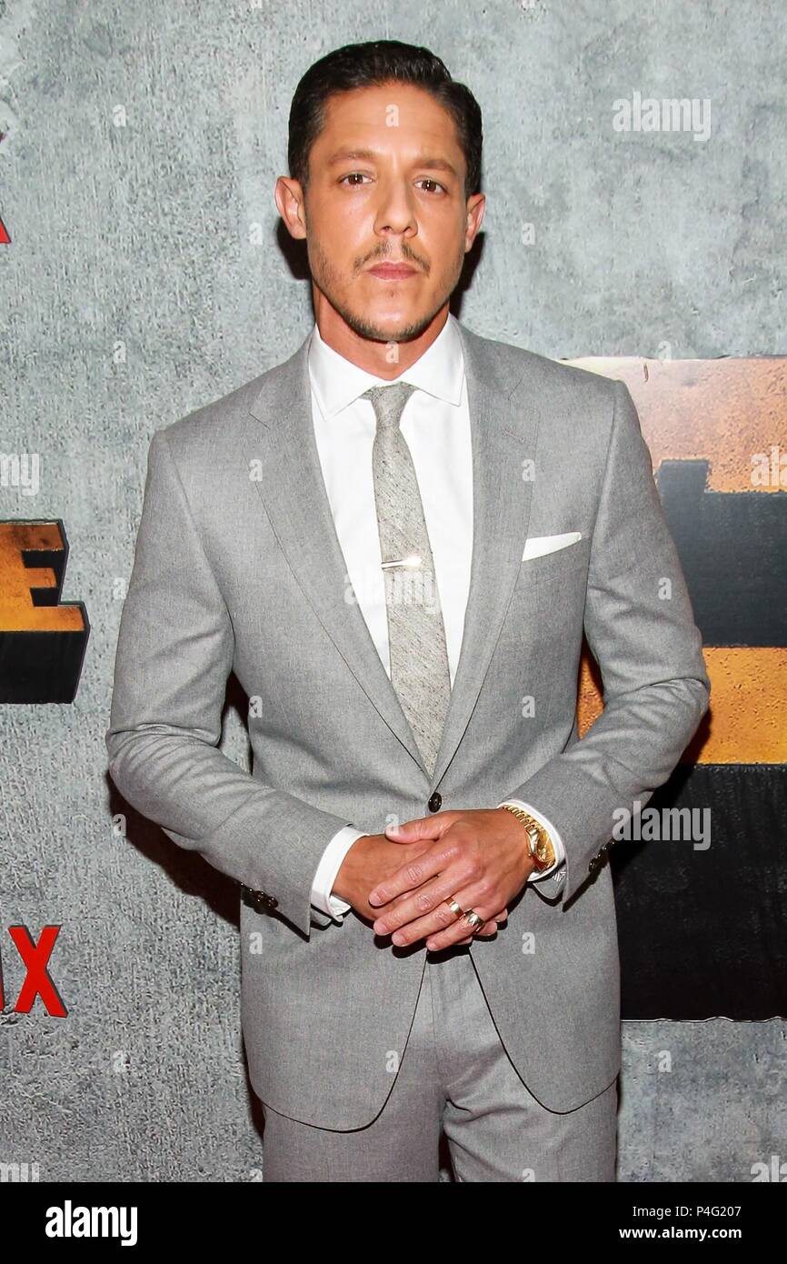 New York, NY, USA. 21st June, 2018. Theo Rossi at arrivals for Marvel's ...