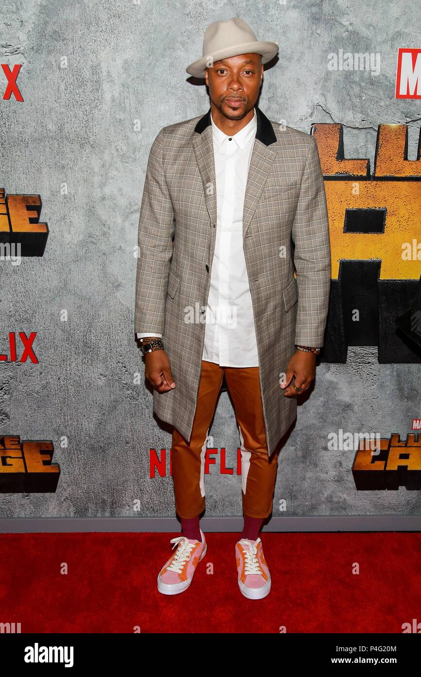 New York, NY, USA. 21st June, 2018. Dorian Missick at arrivals for ...