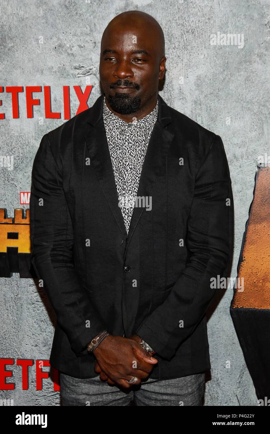 New York, NY, USA. 21st June, 2018. Mike Colter at arrivals for Marvel ...
