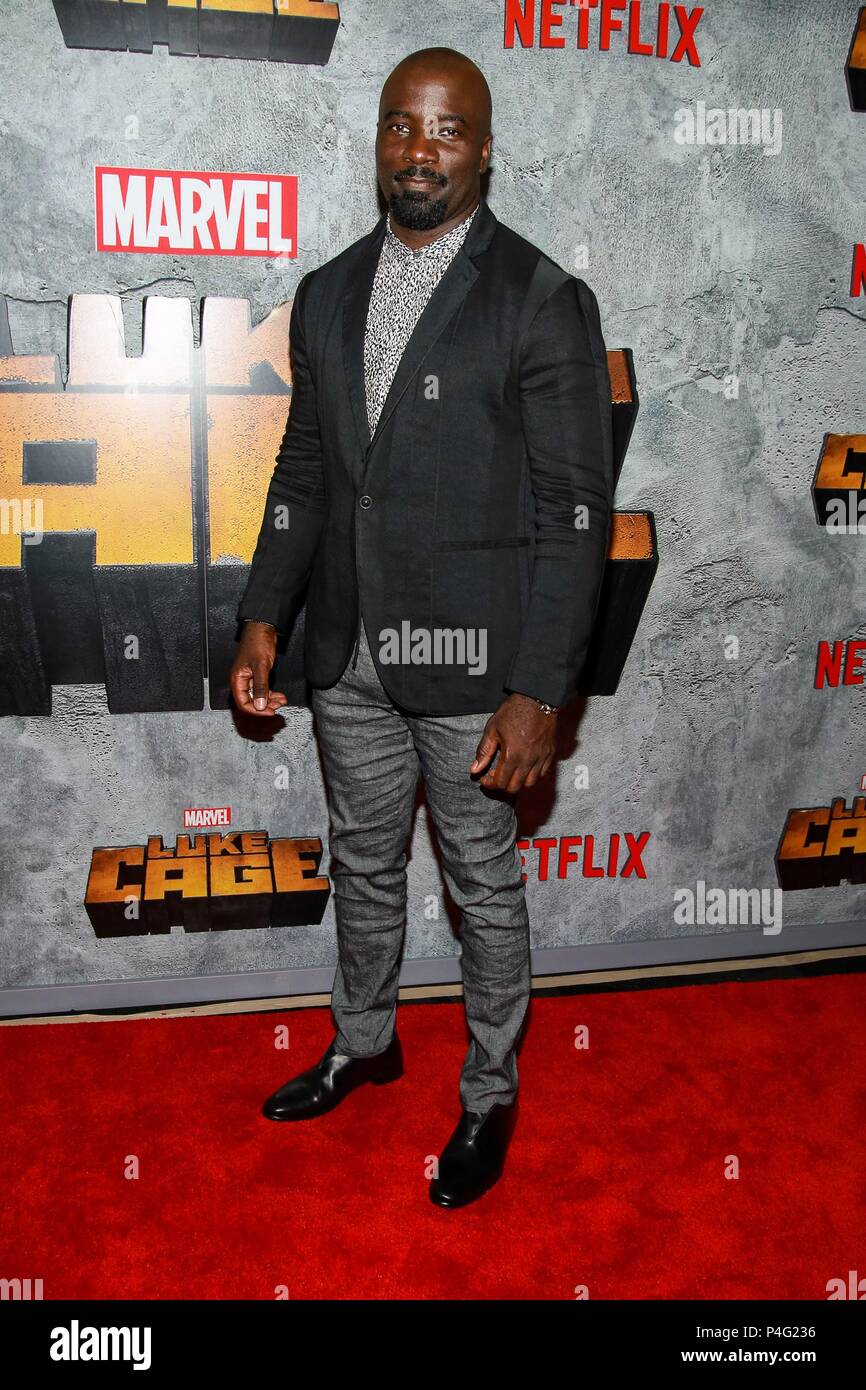 New York, NY, USA. 21st June, 2018. Mike Colter at arrivals for Marvel ...