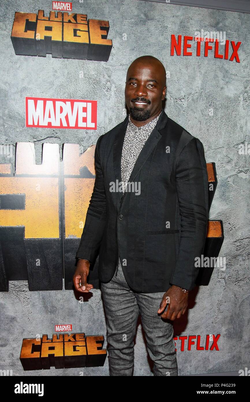 New York, NY, USA. 21st June, 2018. Mike Colter at arrivals for Marvel ...