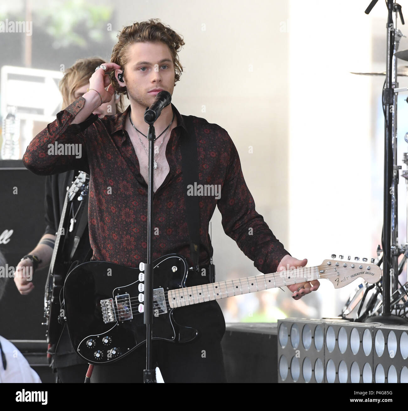 Luke Hemmings With Guitar