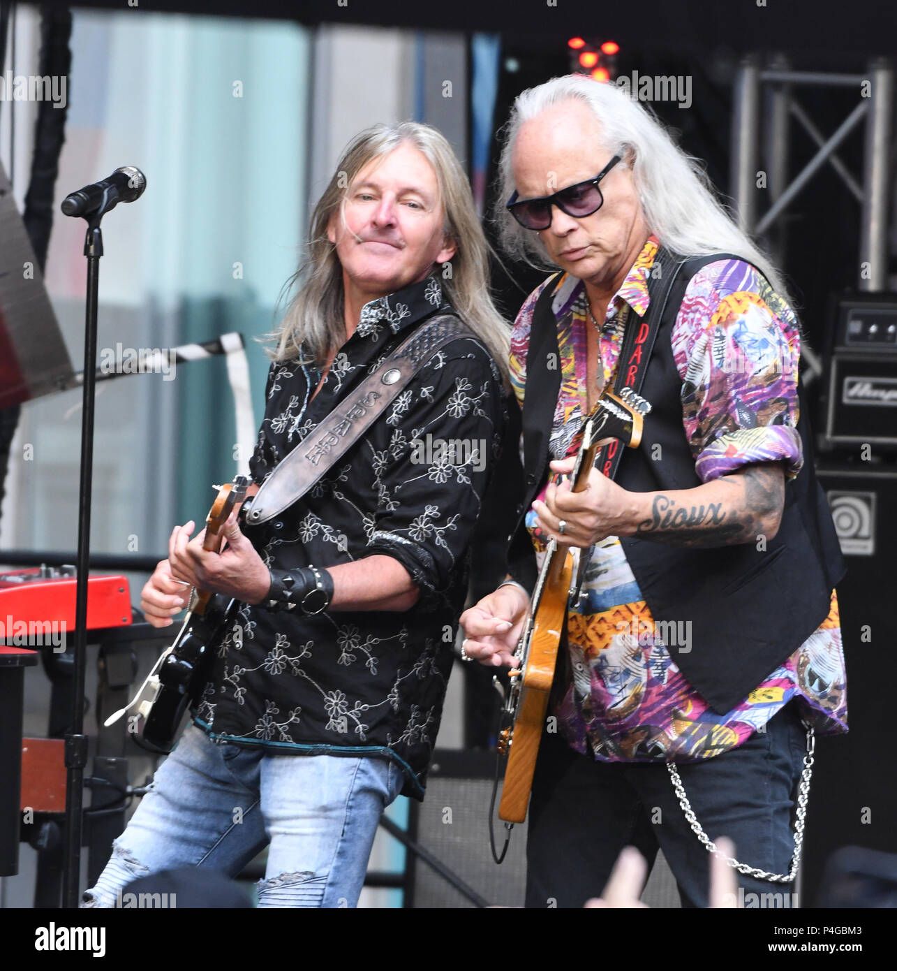 New York, NY, USA. 21st June, 2018. Mark "Sparky” Matejka, Rickey ...
