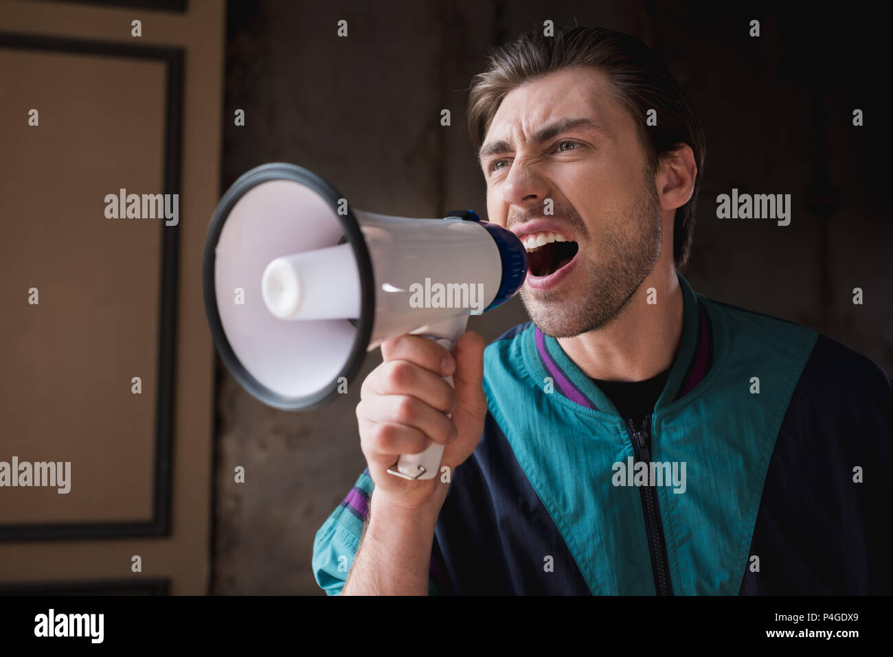 Loudspeaker mad hi-res stock photography and images - Alamy