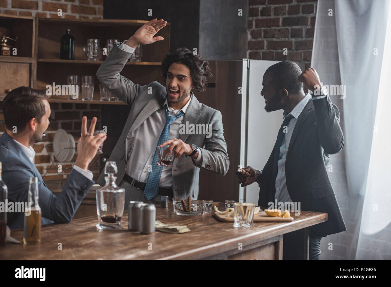 Drunk party partying group hi-res stock photography and images - Alamy