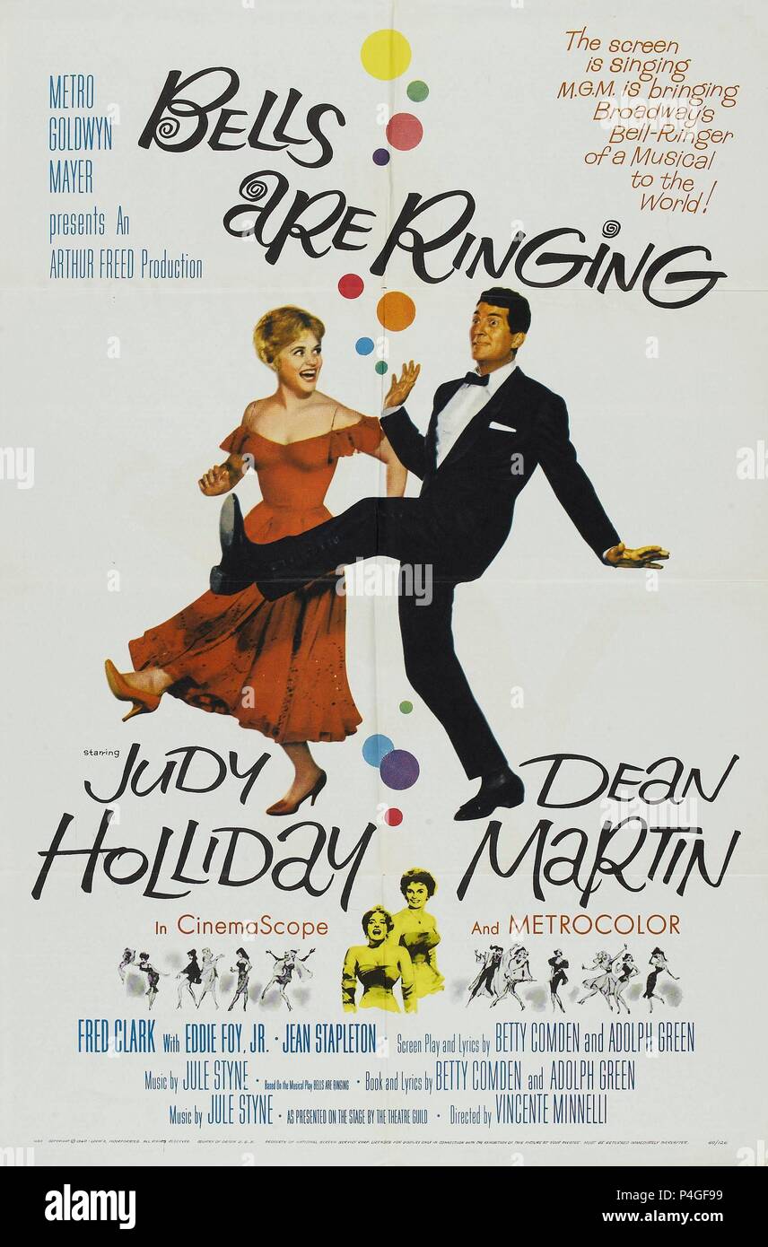 Original Film Title: BELLS ARE RINGING. English Title: BELLS ARE ...