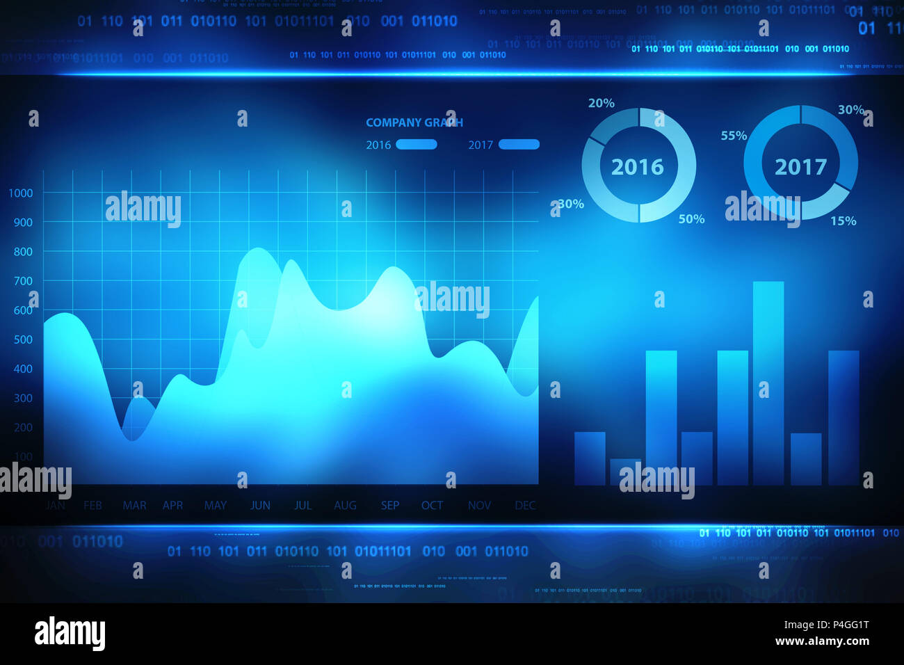 Stock market chart. Business graph background, Financial Background ...