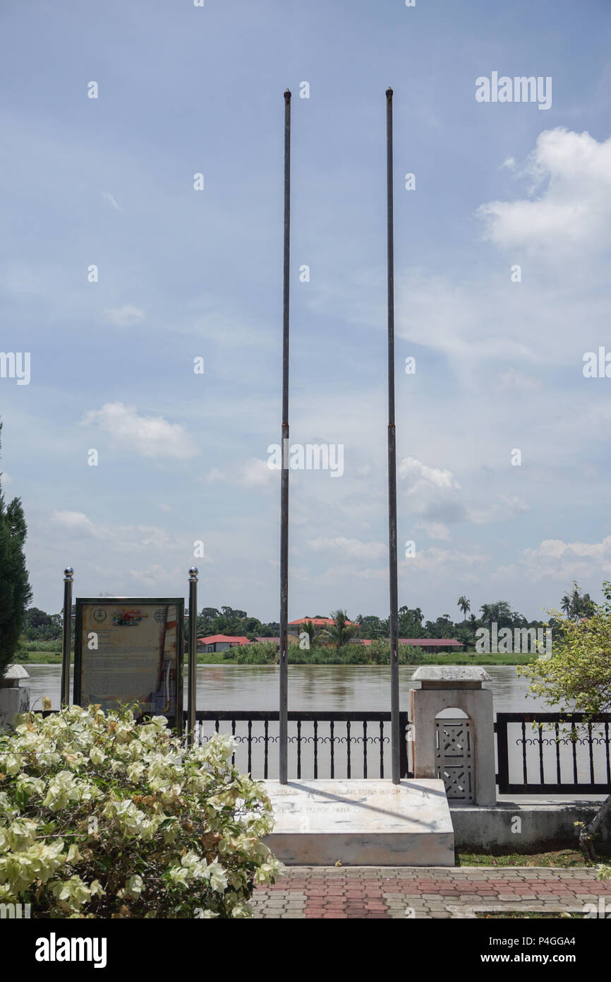 Pasir Salak Historical Monument located in Pasir Salak, Perak Stock ...