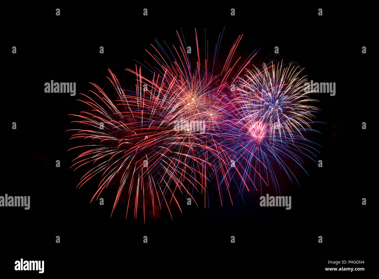 Assortment of fireworks hi-res stock photography and images - Alamy