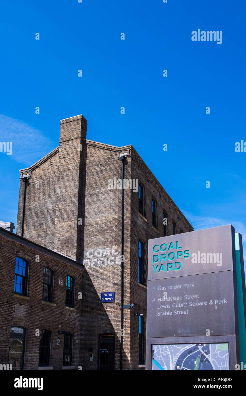 Coal Drops Yard, Granary Square, London, England, U.K Stock Photo - Alamy