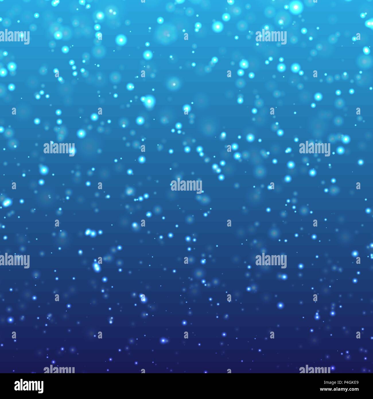 Falling snow on blue background, stock vector Stock Vector Image & Art ...