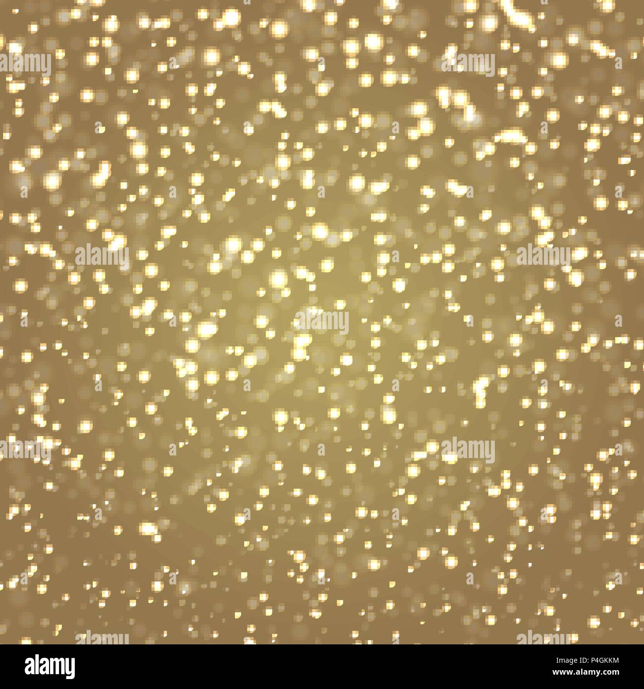 Falling snow on golden background, stock vector Stock Vector Image ...