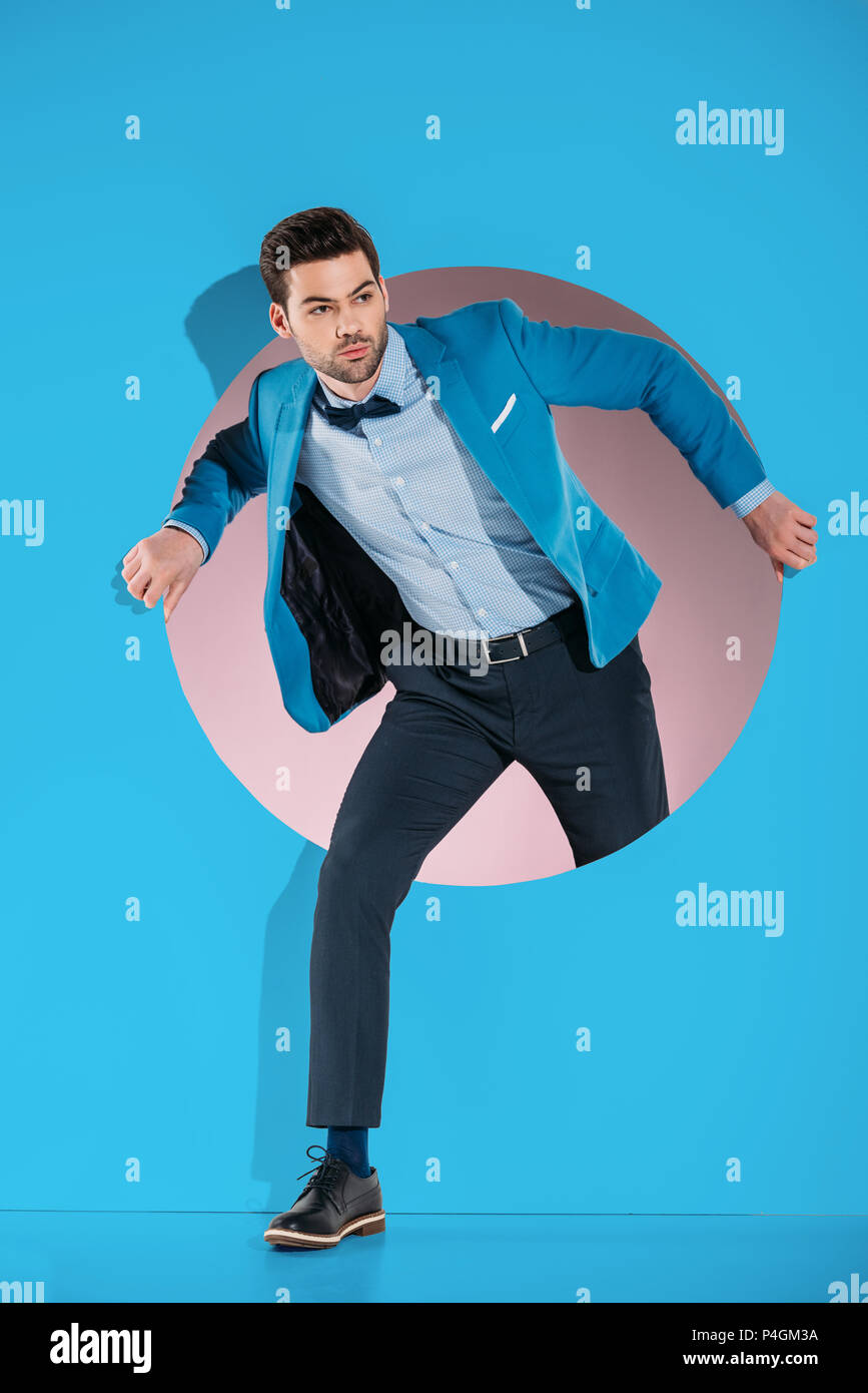 Stepping through frame hi-res stock photography and images - Alamy