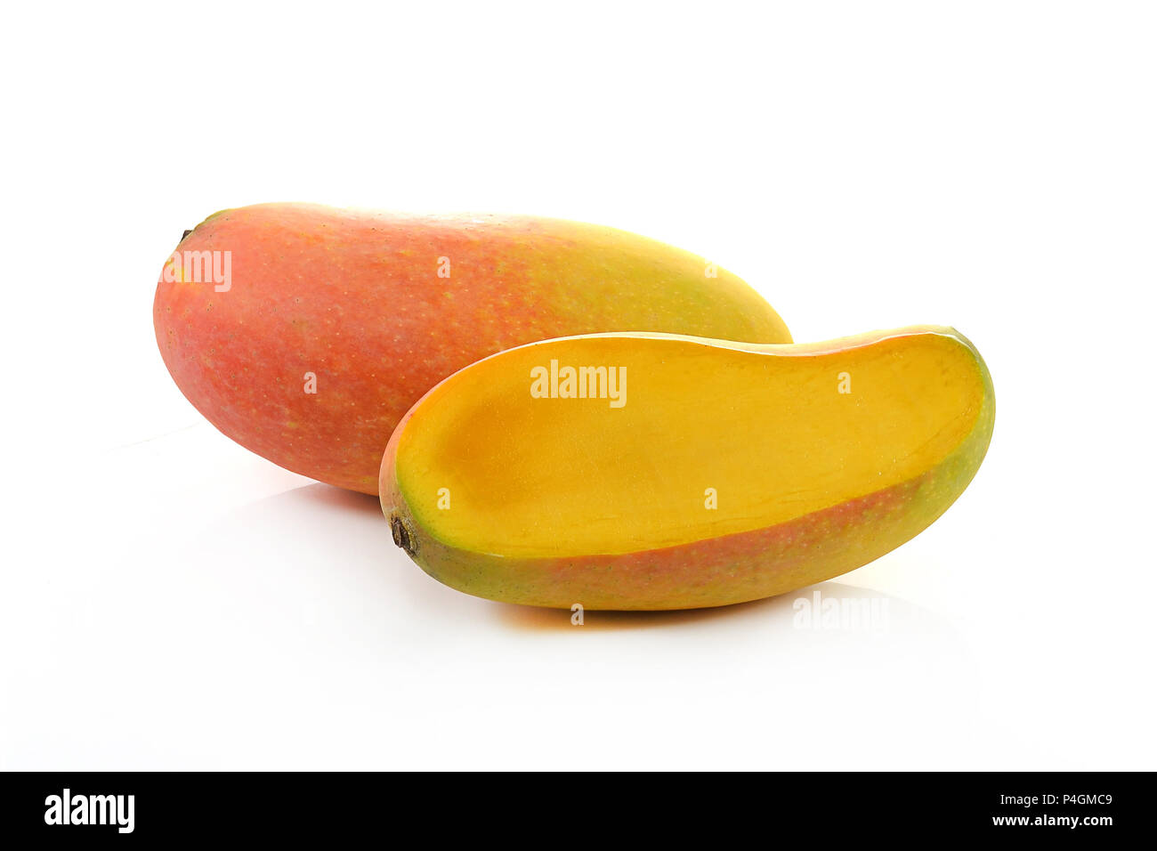 mango isolated on white background Stock Photo - Alamy