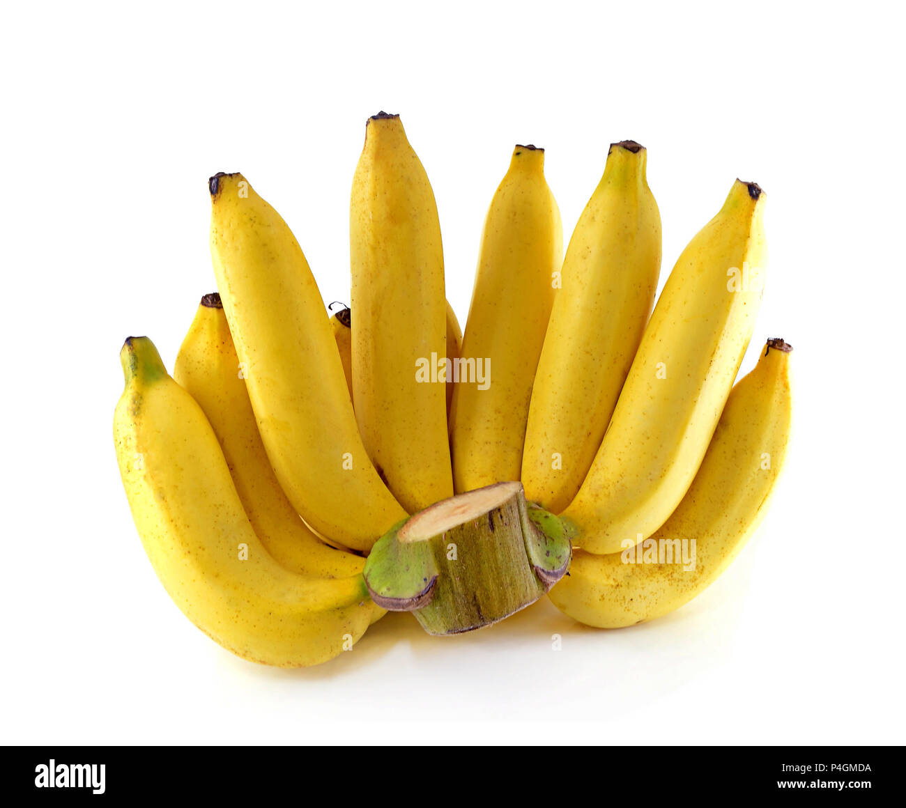 bananas isolated on white background Stock Photo - Alamy