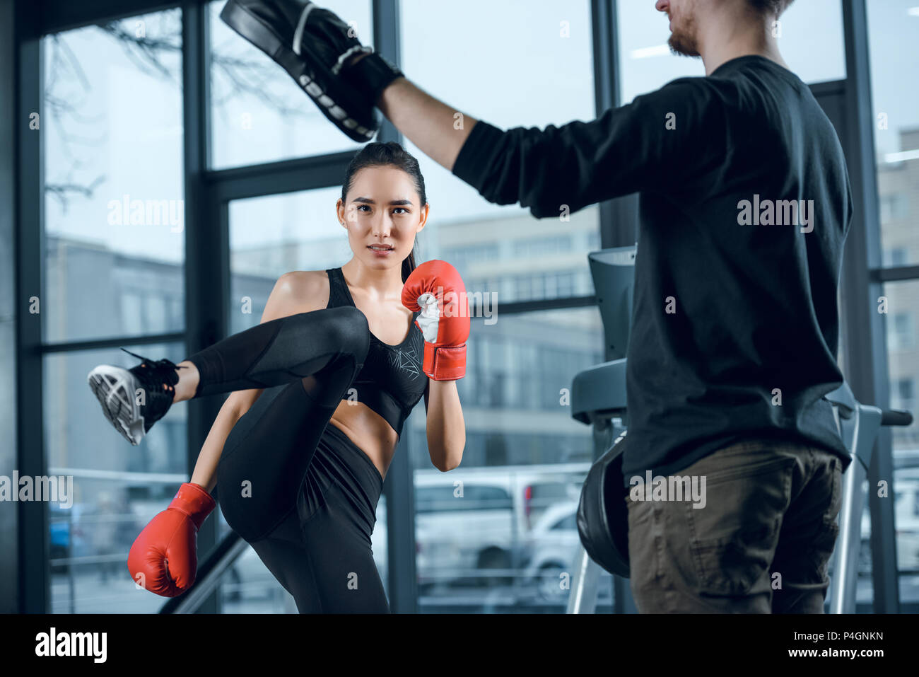 Female Japanese Kick High Resolution Stock Photography and Images - Alamy