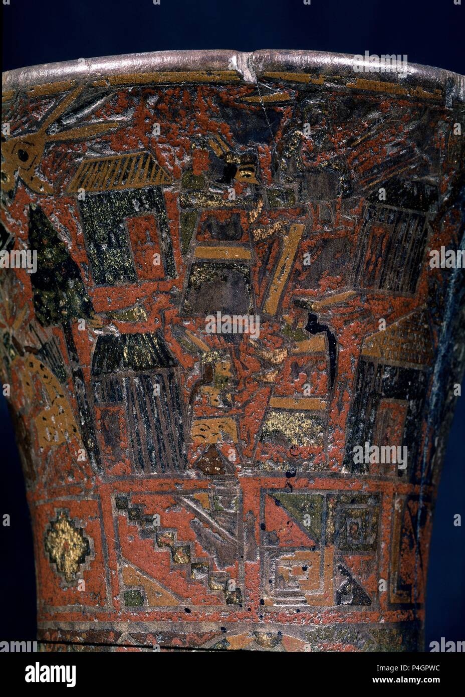 ESCENA SELVATICA - DETALLE DE UN KERO - ARTE INCA (PERU). Location ...