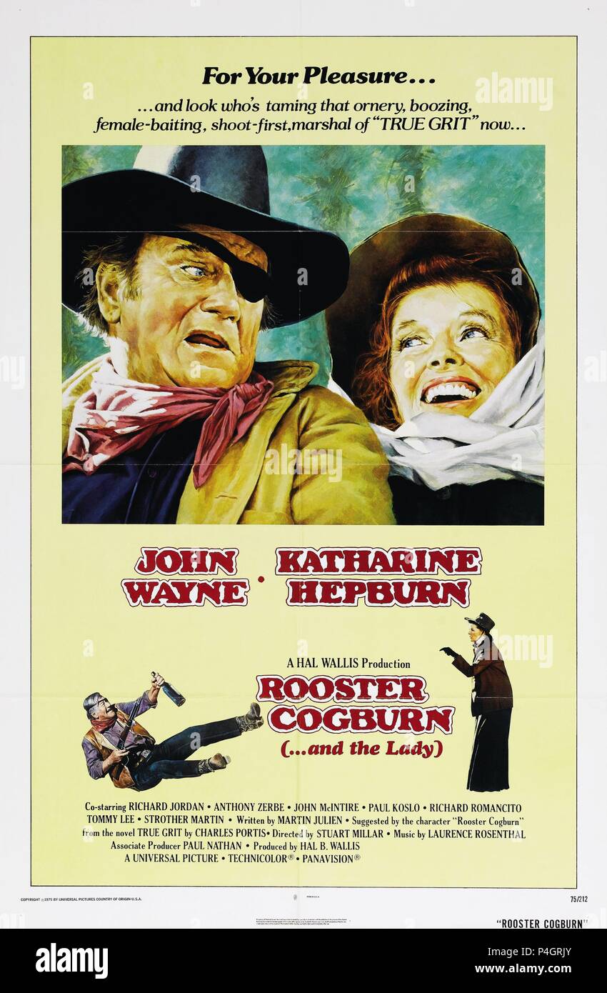 Original Film Title: ROOSTER COGBURN. English Title: ROOSTER COGBURN ...