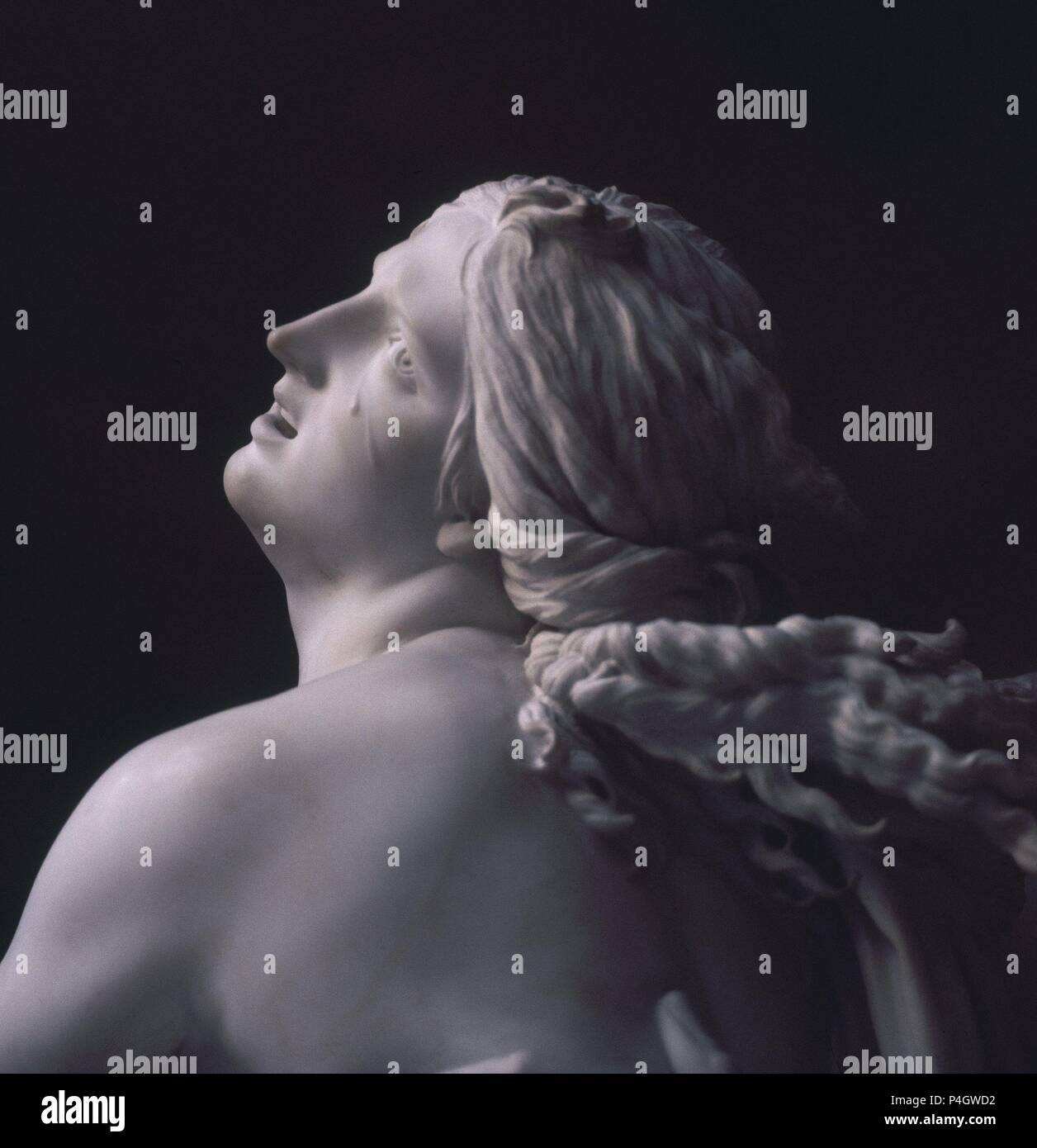 DETALLE DEL RAPTO DE PROSERPINA - 1621-1622 - MARMOL - BARROCO ITALIANO ...