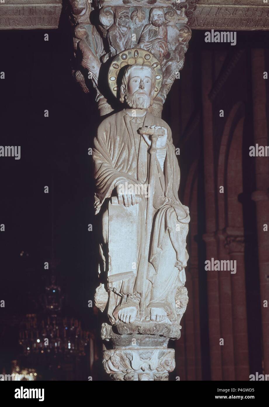 PORTICO DE LA GLORIA-DET APOSTOL SANTIAGO- PARTELUZ. Author: Master ...