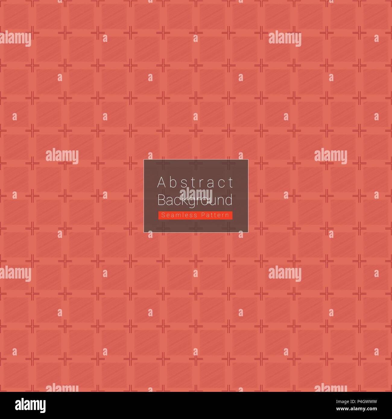 Abstract brick red color seamless pattern, vector illustration Stock ...