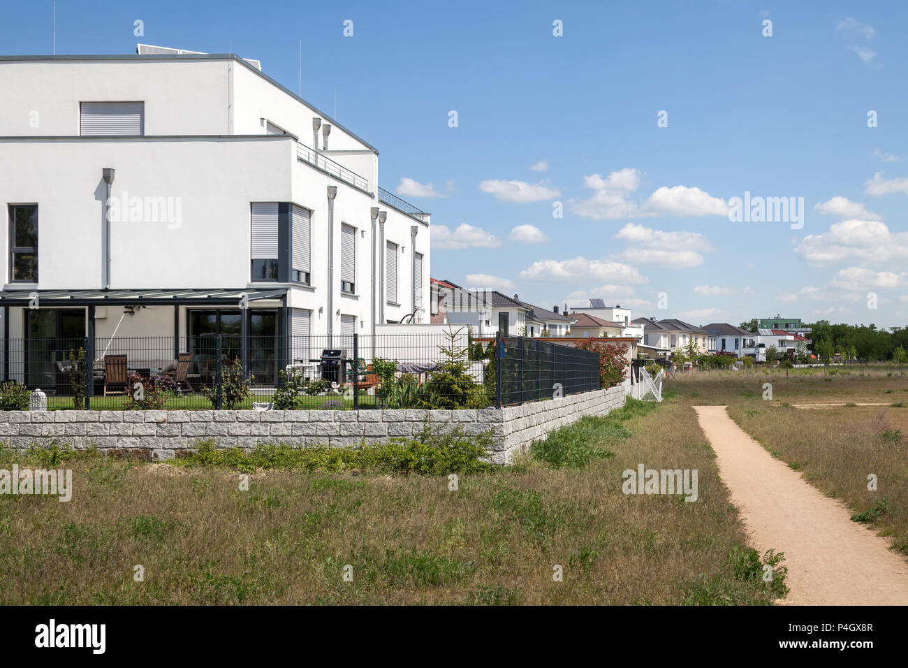 Berlin, Germany, development area Wohnpark Carlsgarten in Berlin ...