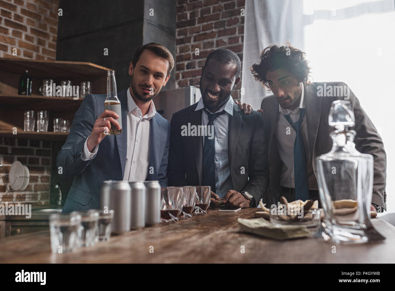 Alcohol beverages young adult party hi-res stock photography and images ...