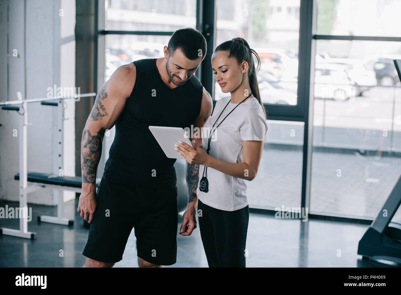 Digital personal trainer hi-res stock photography and images - Alamy