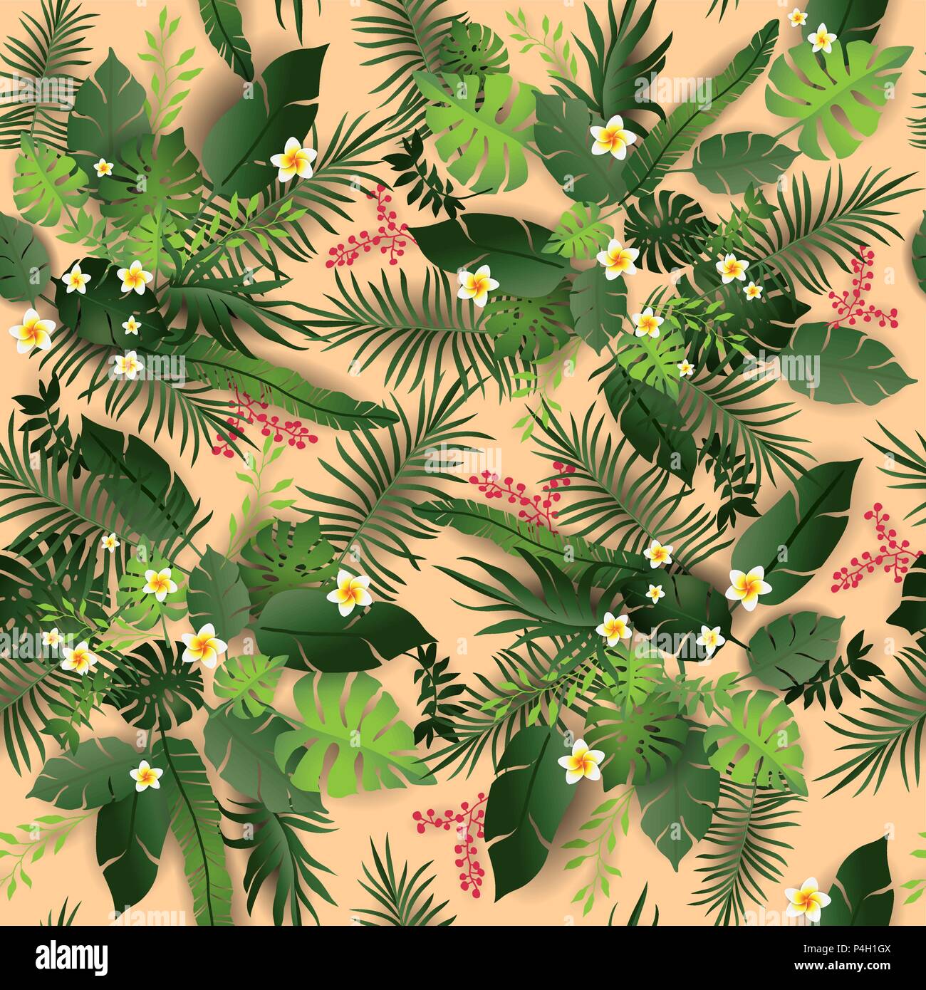 Exotic Seamless pattern Stock Vector Image & Art - Alamy