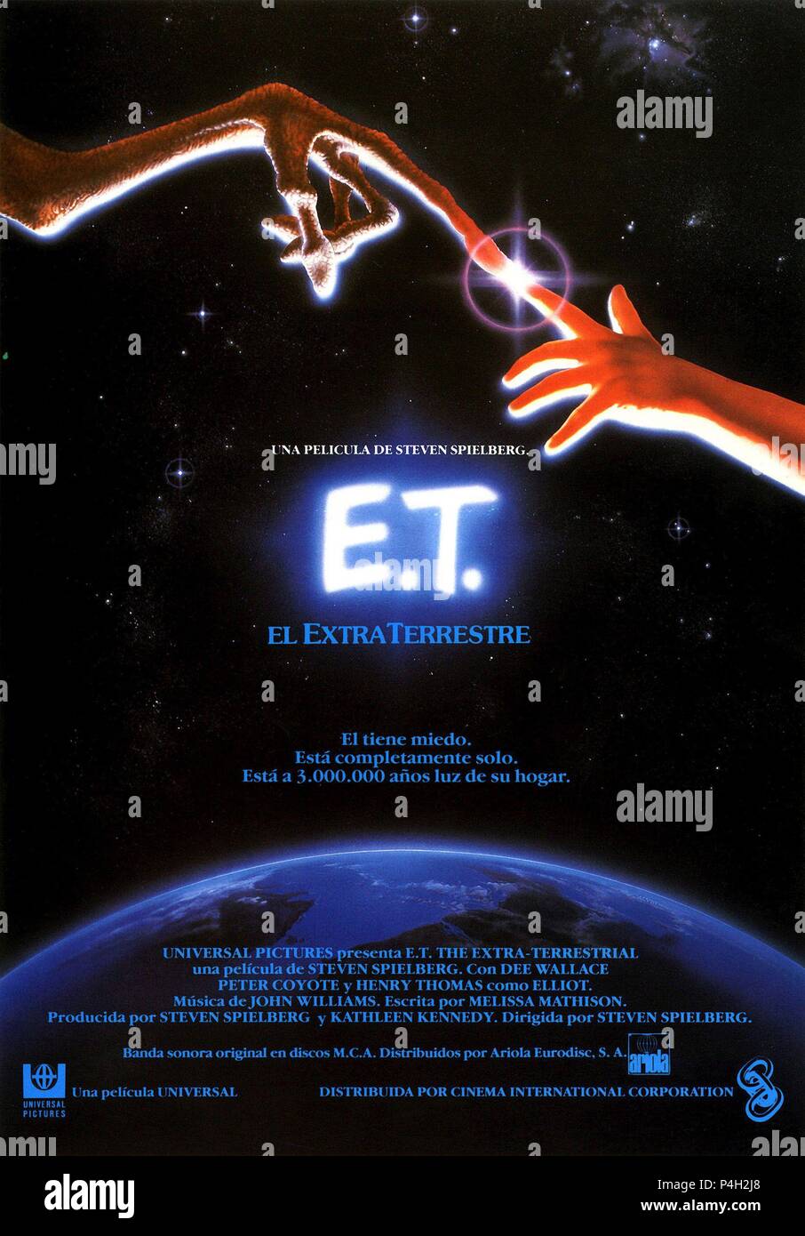 Original Film Title: E. T. THE EXTRA-TERRESTRIAL. English Title: E. T ...