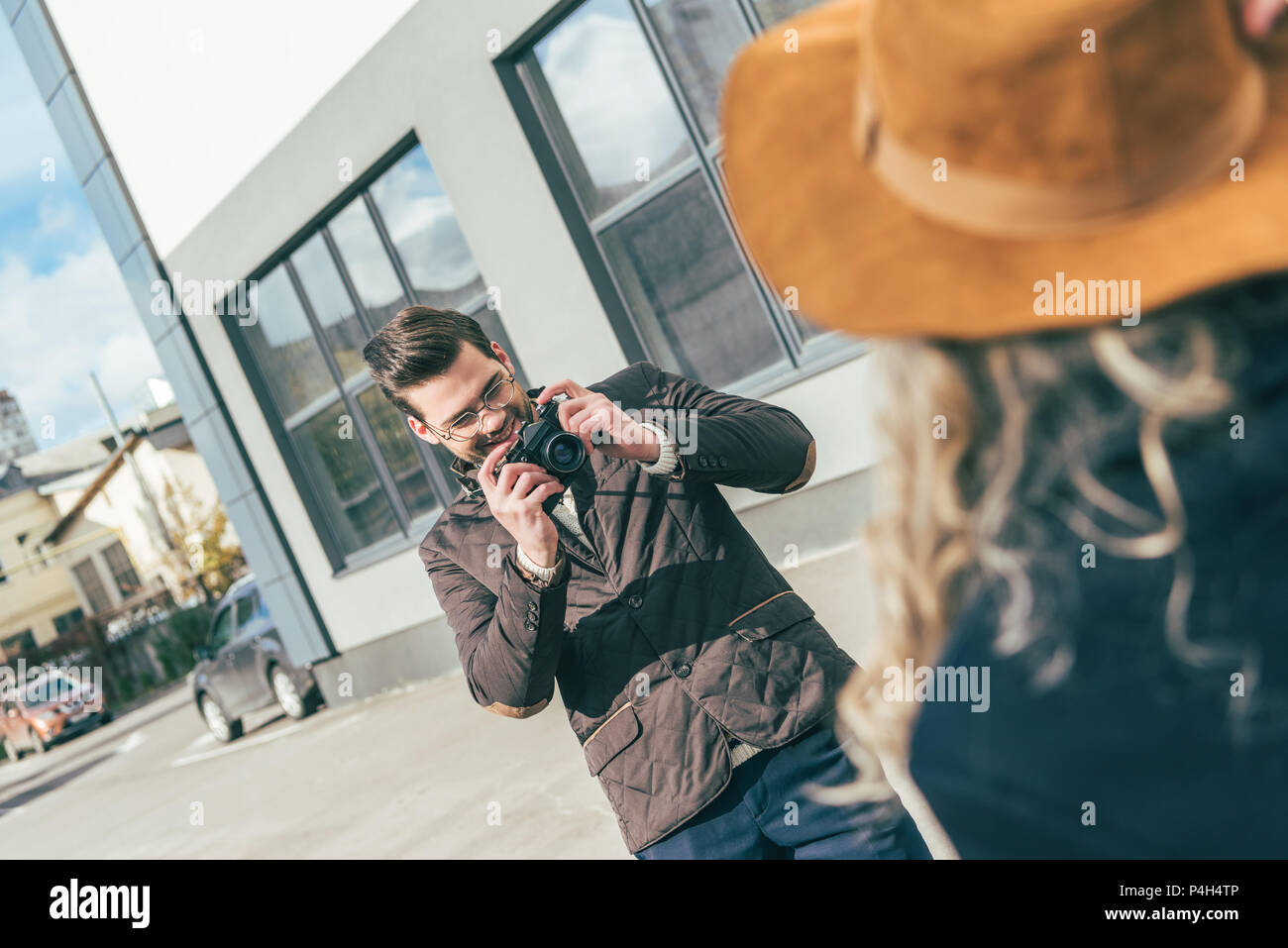 Photographing girlfriend hi-res stock photography and images - Alamy