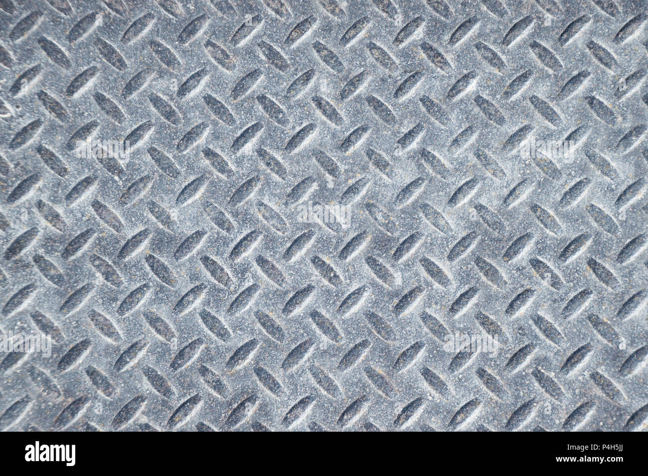 Closeup landscape of a distressed, mottled, gungy industrial ...