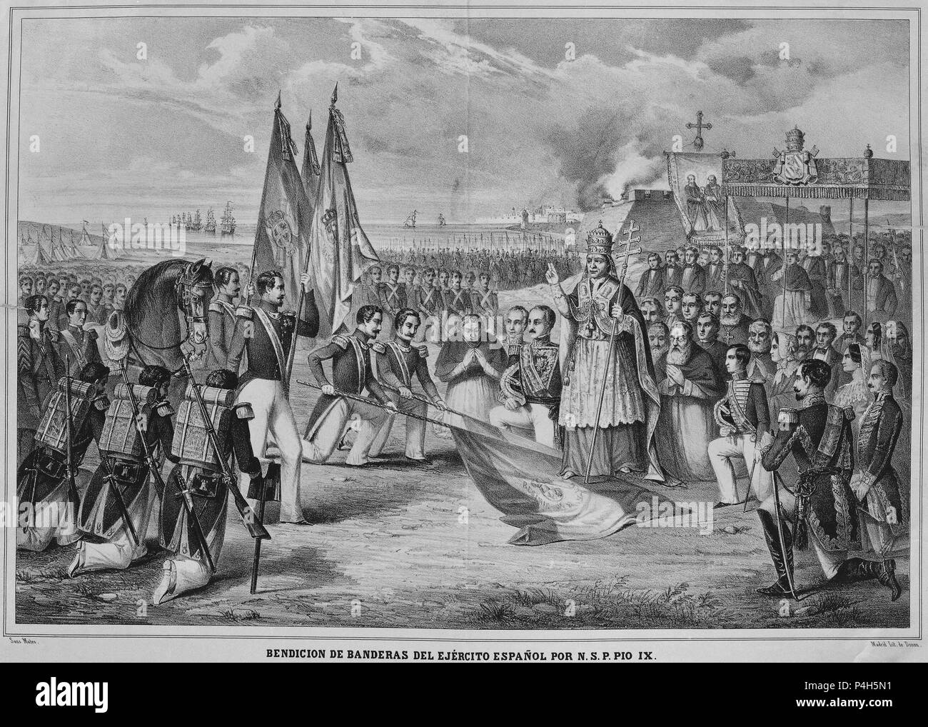 Siglo ix Black and White Stock Photos & Images - Alamy